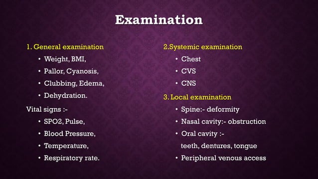 PAC - Pre Anaesthetic Checkup | PDF | Lung and Respiratory Health ...