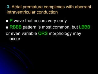 Premature Atrial complexes | PPT