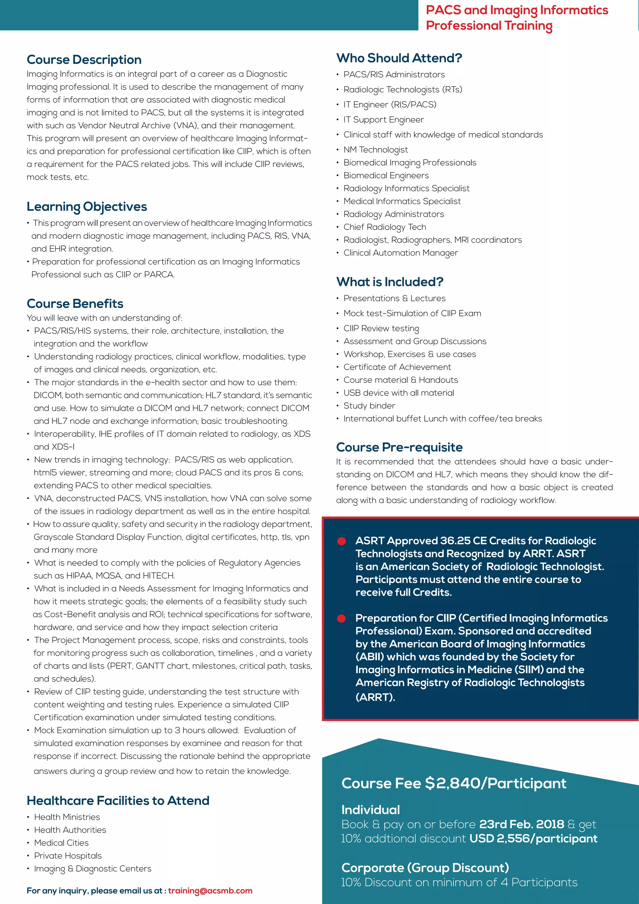 PACS AND IMAGING INFORMATICS -2018 | PDF