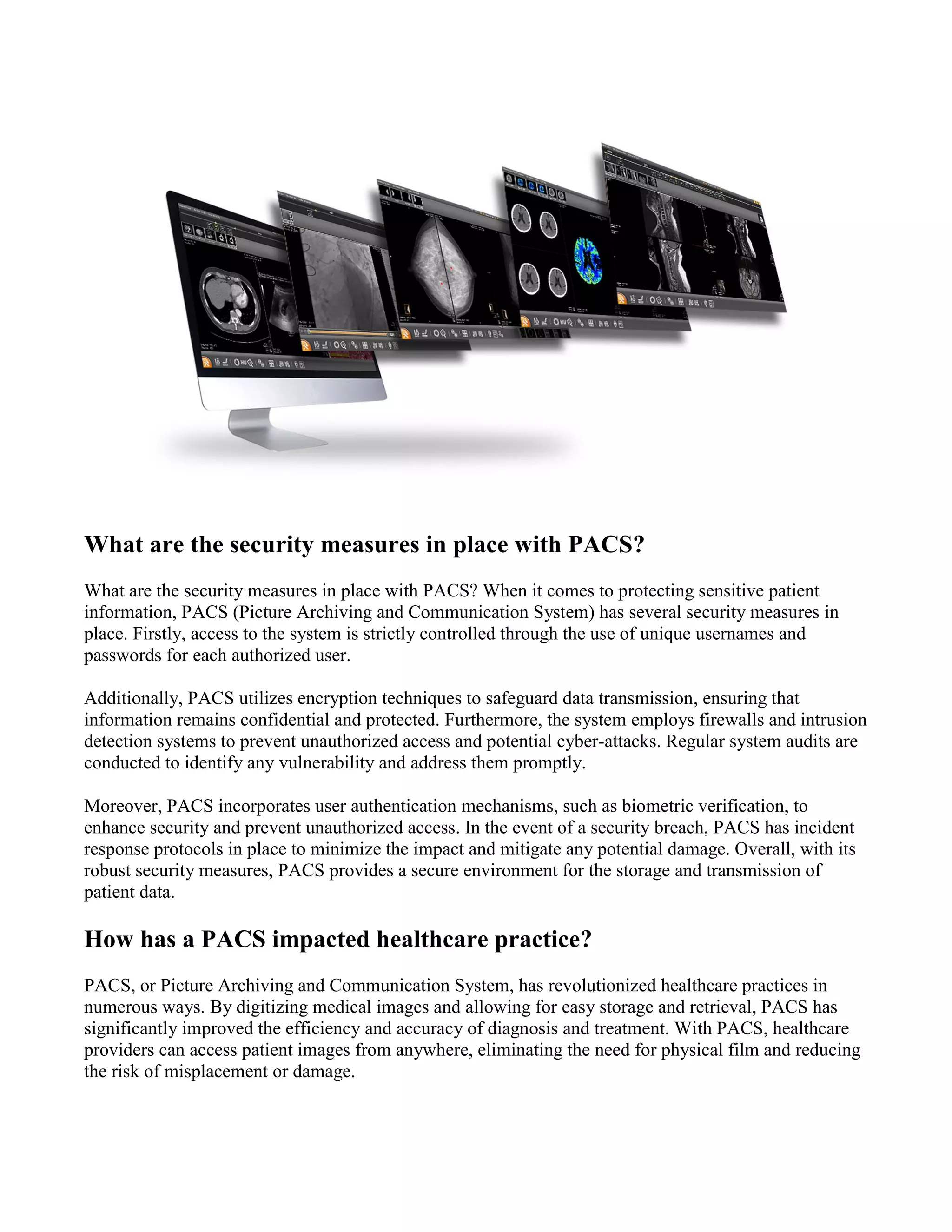 PACS Images The Key to Understanding Your Health – Everything You Need ...