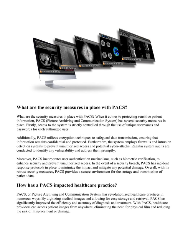 PACS Images The Key to Understanding Your Health – Everything You Need ...