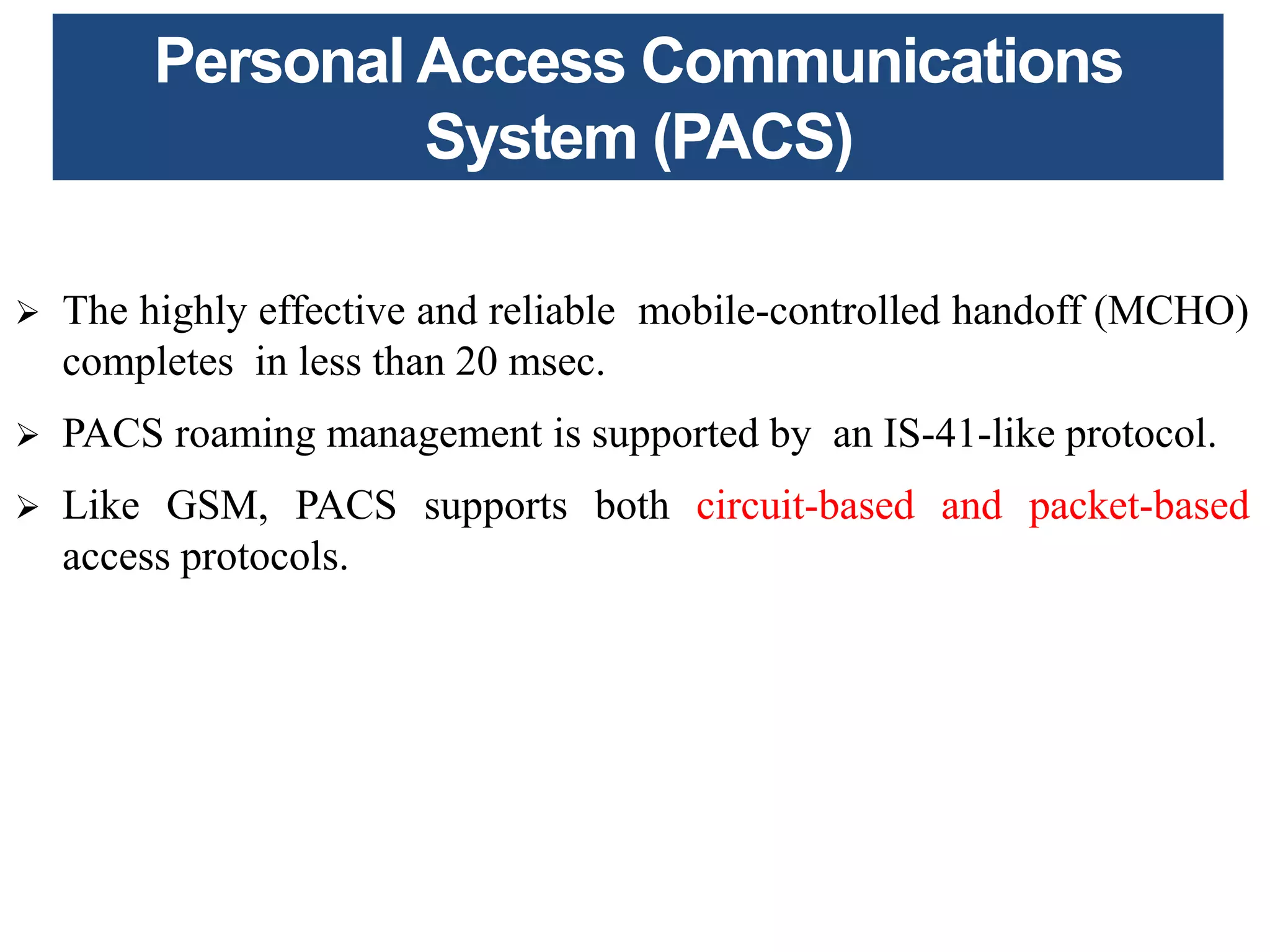 Pacs network signalling | PDF | Operating Systems | Computer Software and Applications