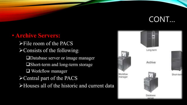 Pacs system | PPTX