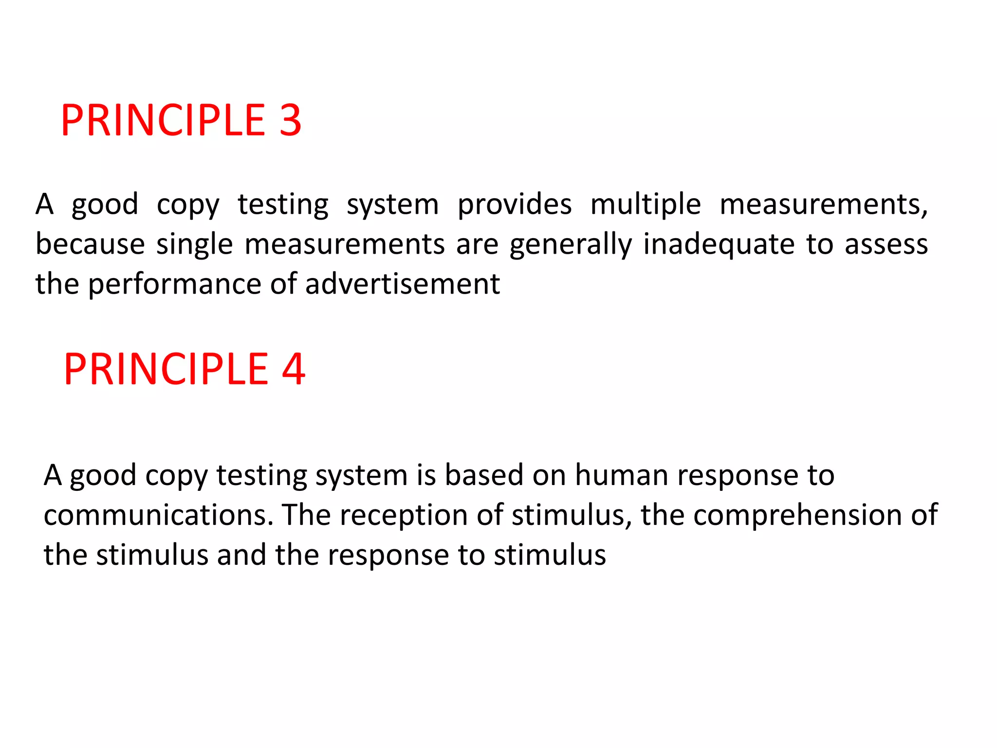 Positioning advertising copy testing | PPTX