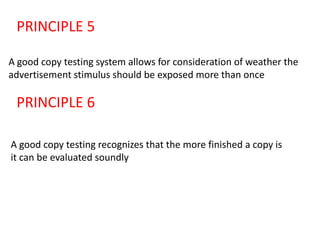 Positioning advertising copy testing | PPTX
