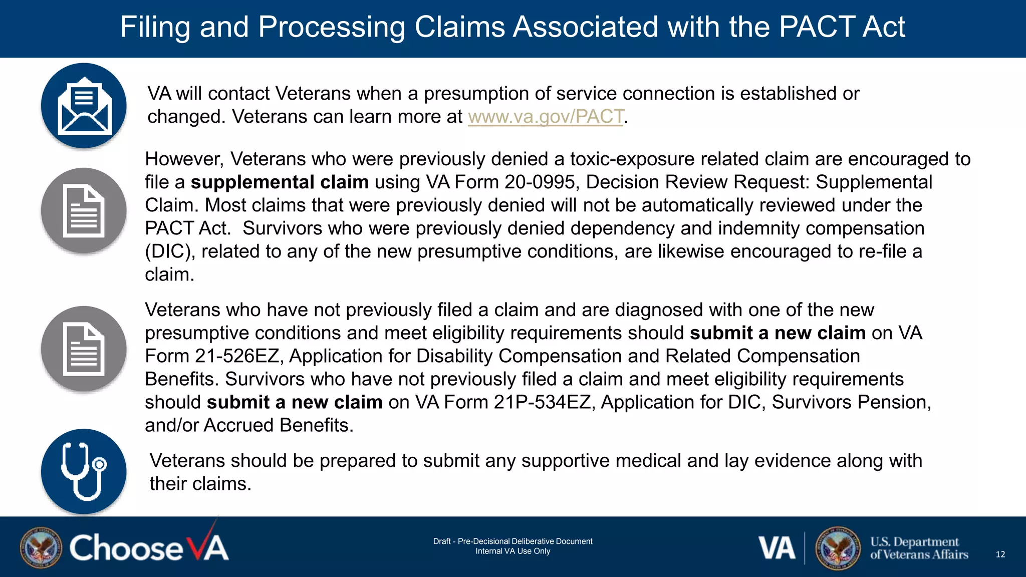 PACT Act VHA Veteran Stakeholder Overview .pptx