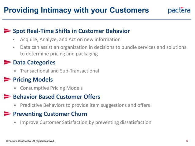 Predicting Customer Behavior With Big Data | PPTX