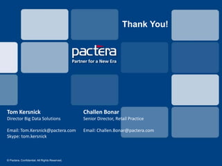 Pactera Big Data Solutions for Retail | PPTX