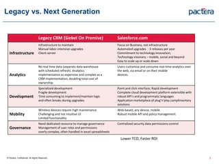 Siebel to Salesforce | PPTX