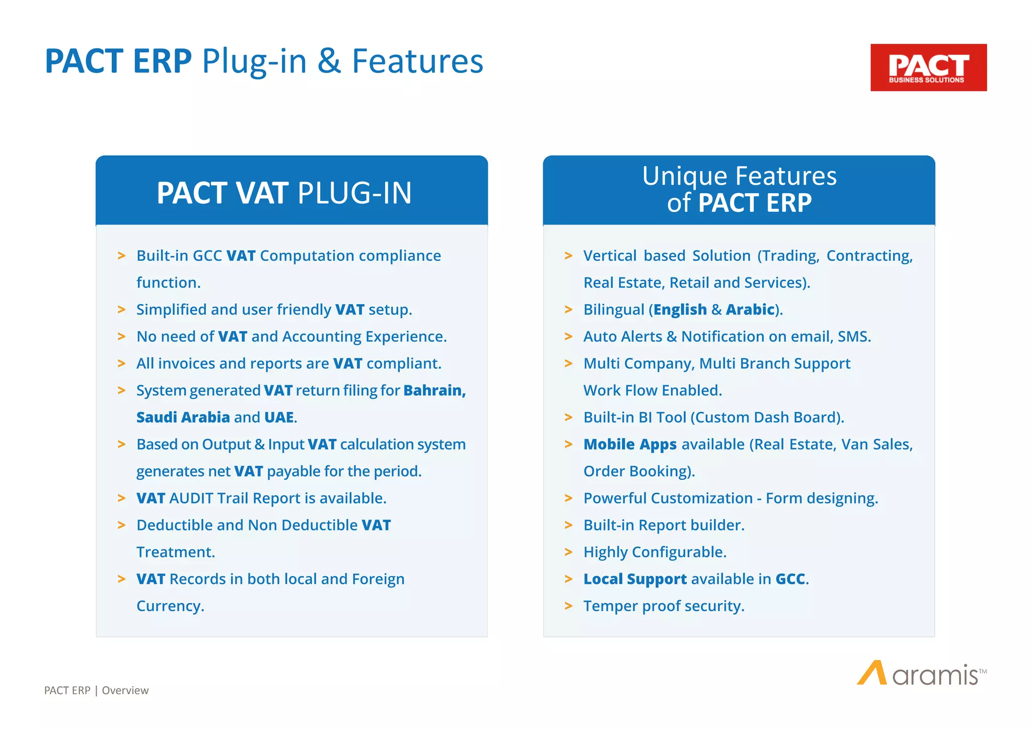 PACT ERP Solutions | PDF
