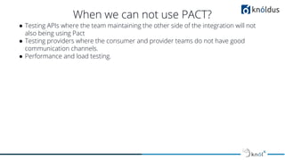 Integration testing with PACT | PPT