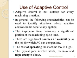 Adaptive Control System | PPTX