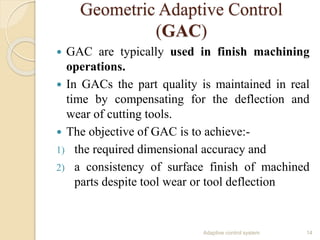 Adaptive Control System | PPTX