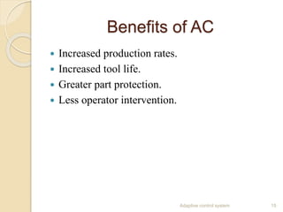 Adaptive Control System | PPTX