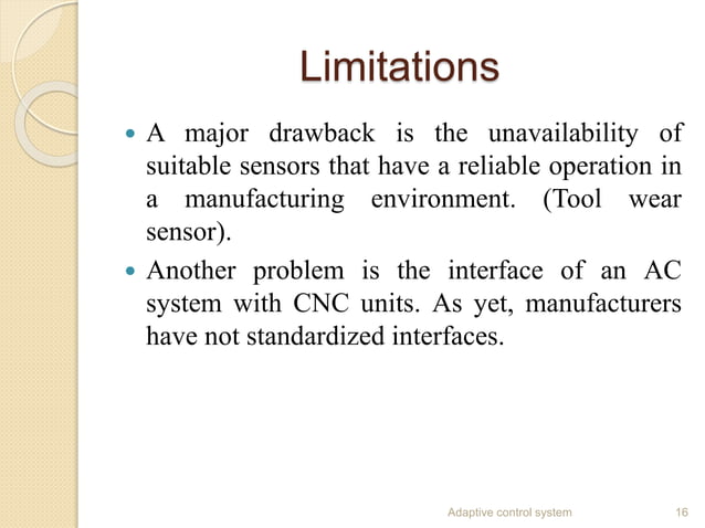 Adaptive Control System | PPTX