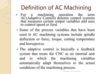 Adaptive Control System | PPTX