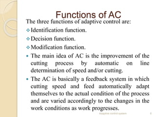 Adaptive Control System | PPTX