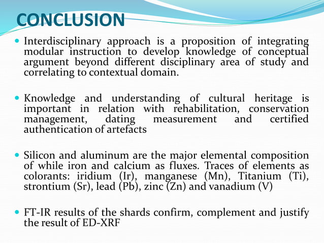 INTERDISCIPLINARY LEARNING APPROACH IN CHEMISTRY | PPTX | Chemistry | Science