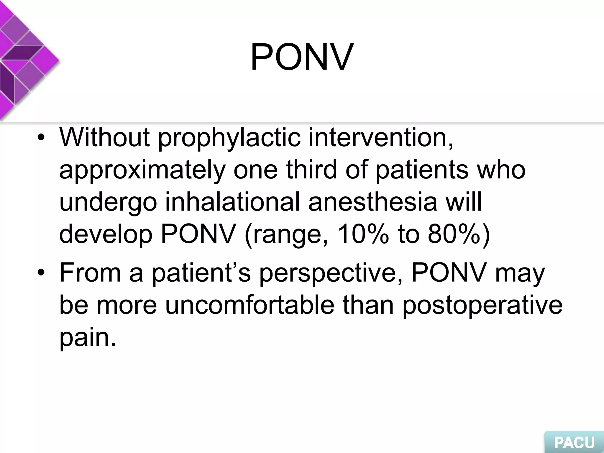 PACU Post-Anesthesia Care Unit | PPSX