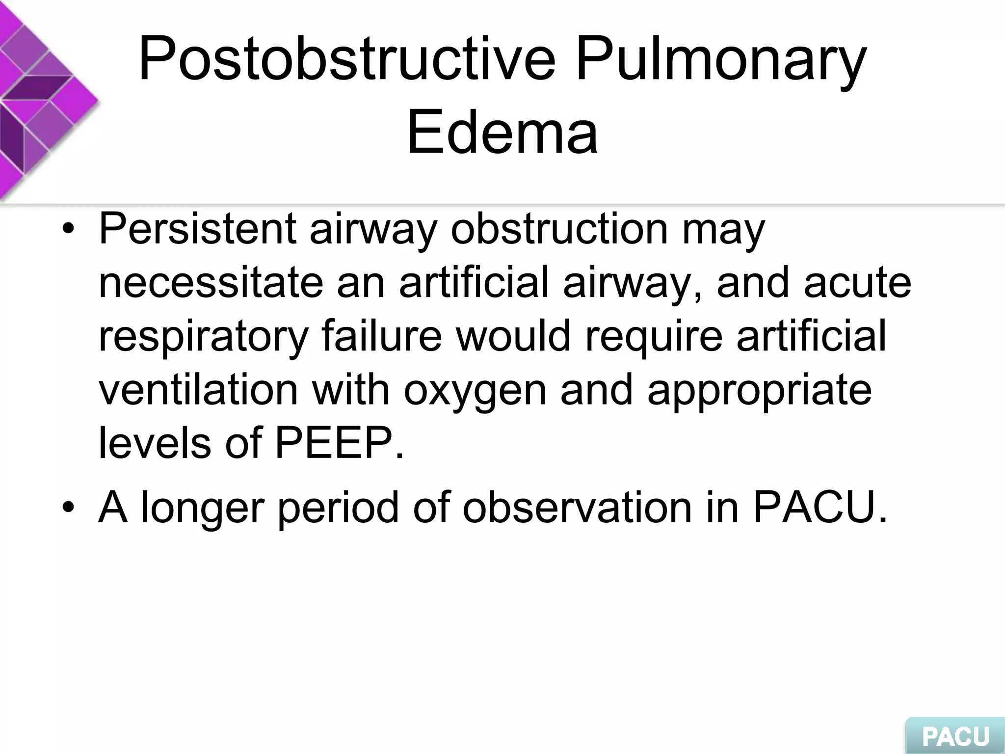 PACU Post-Anesthesia Care Unit | PPSX