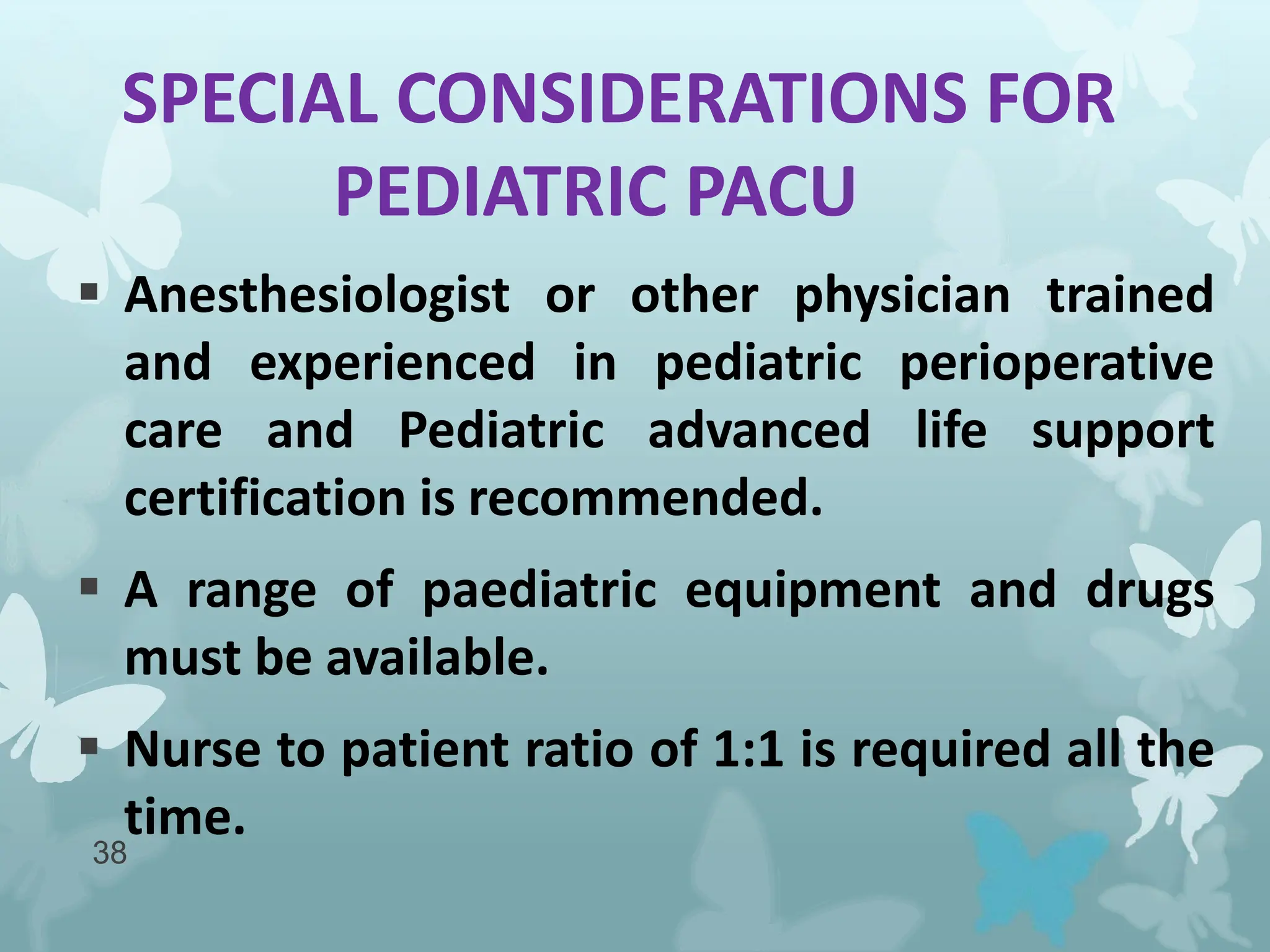 Post Anesthesia Care (PACU) for anesthesia resident.ppt
