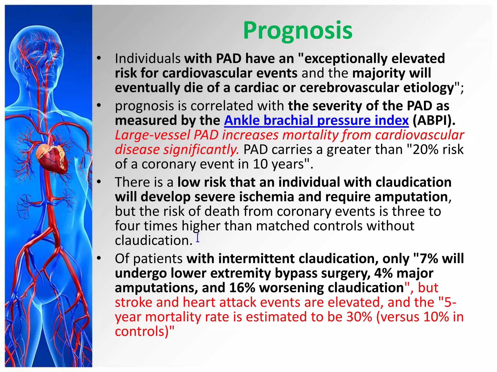 Periphral Arterial Disease | PPTX