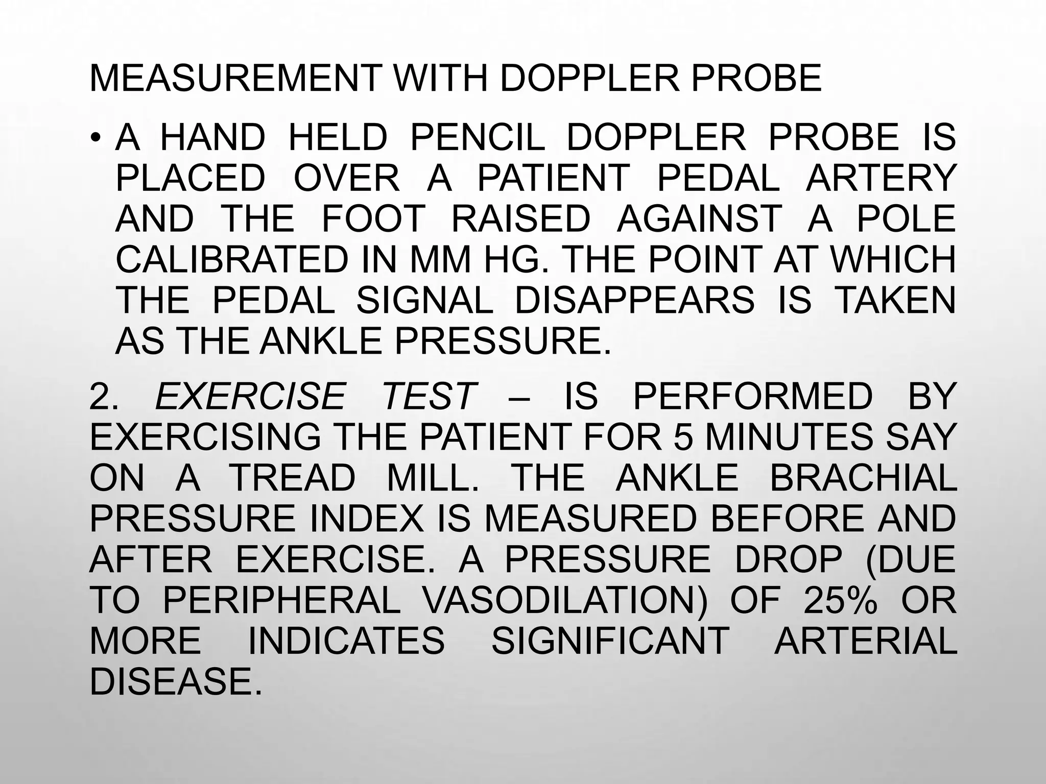 Peripheral arterial Disease (PAD) | PPTX
