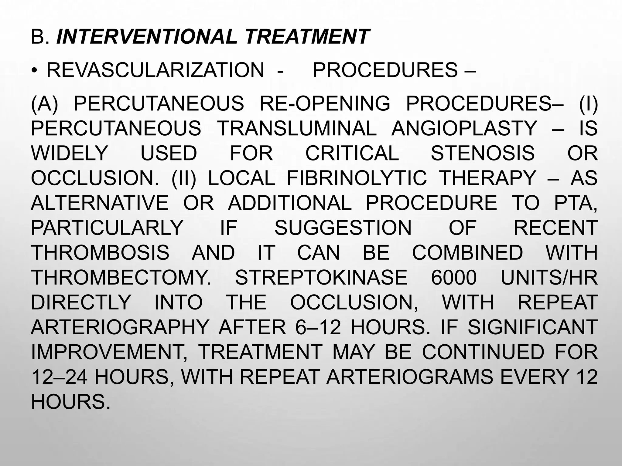 Peripheral arterial Disease (PAD) | PPTX
