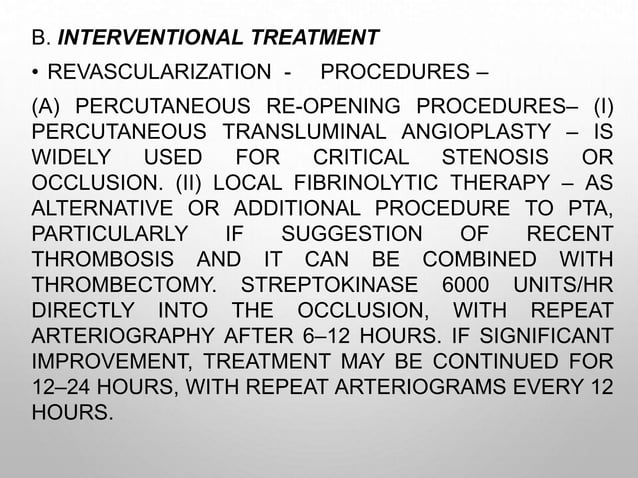 Peripheral arterial Disease (PAD) | PPTX