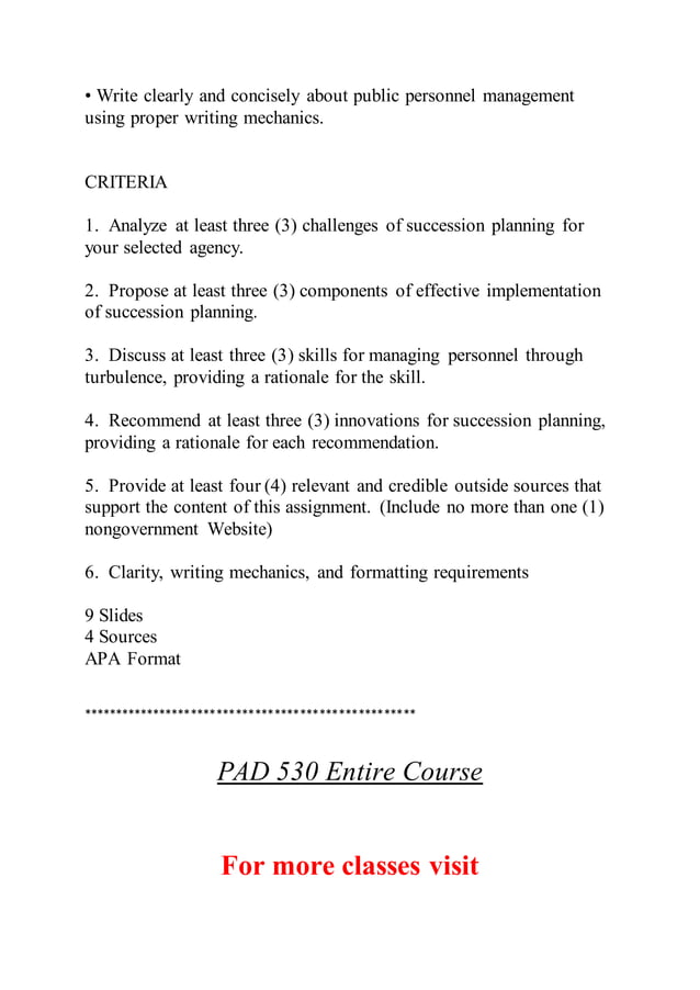 Pad 530 Education Organization -- snaptutorial.com