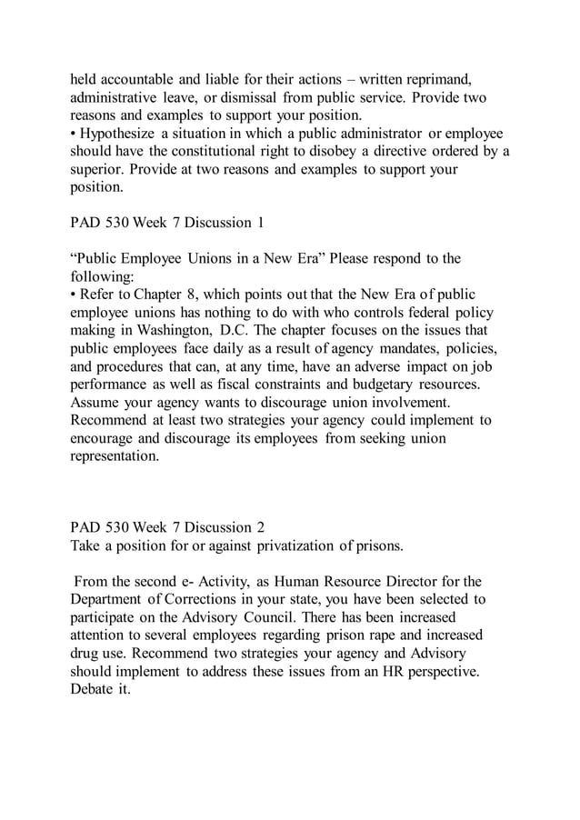 Pad 530 Education Organization -- snaptutorial.com