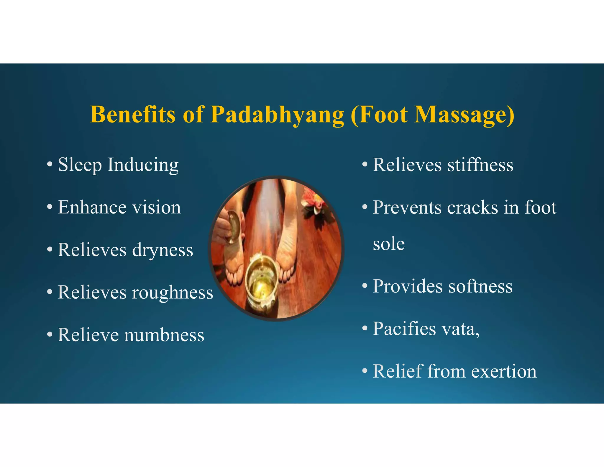Pad Abhyang (Foot Massage therapy) | PDF