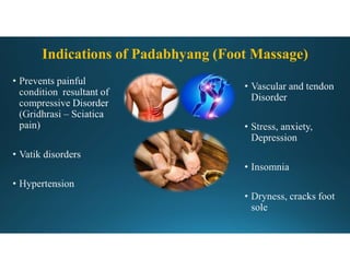 Pad Abhyang (Foot Massage therapy) | PDF
