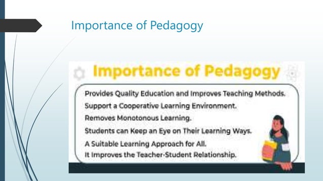 Pedagogy/Definition/Features/Approaches/Types | PPTX