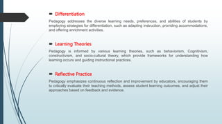 Pedagogy/Definition/Features/Approaches/Types | PPTX