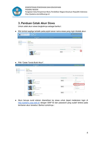 Padamu panduan eds siswa | PDF