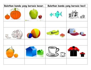 Padankan gambar dengan perkataan | DOCX