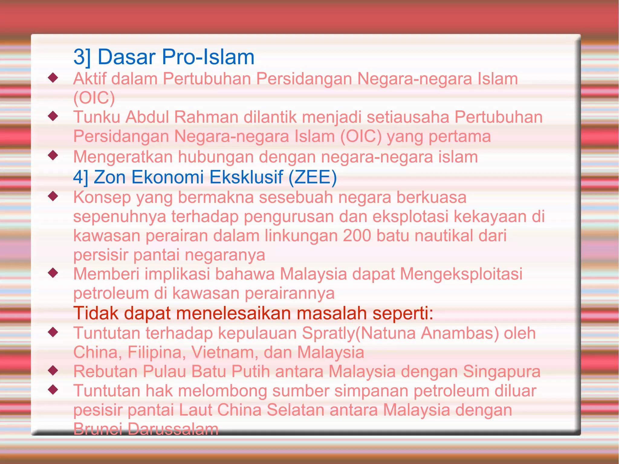 Pengajian Am dasar luar malaysia | ODP