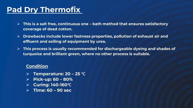 Pad Batch Dyeing Method.pptx | Bath and Shower | Personal Care