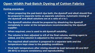 Pad Batch Dyeing Method.pptx | Bath and Shower | Personal Care