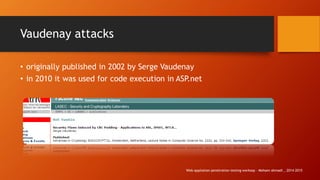 Brief introduction into Padding Oracle attack vector | PDF | Web ...