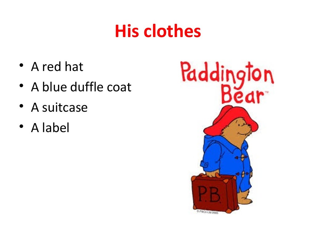 Paddington bear