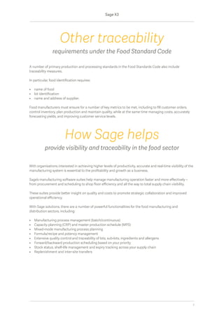 Paddock to plate food manufacturing wp | PDF