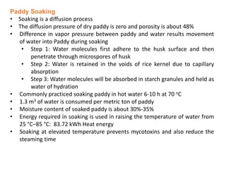 Paddy parboiling revisited | PDF