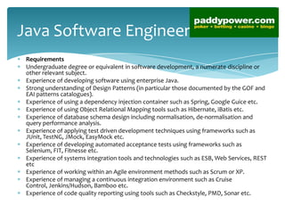 Paddy Power Open Roles | PPTX