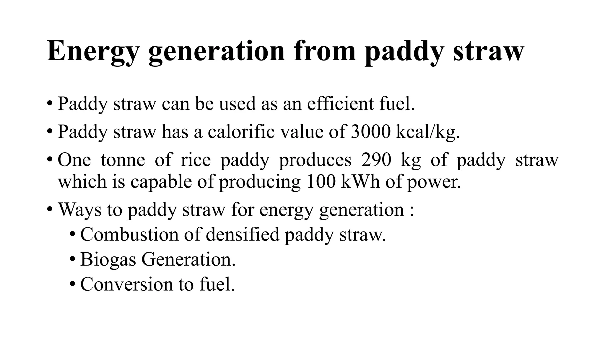 Paddy straw managment | PPTX