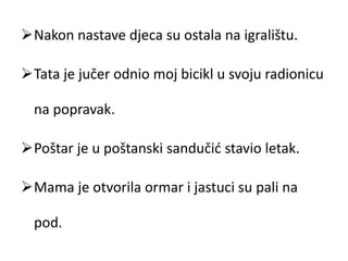 Padeži vježba | PPTX