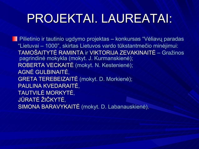 Padekos Svente | PPT