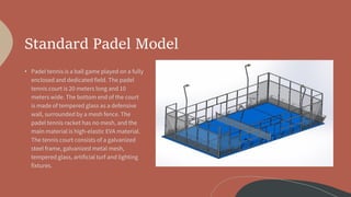 Padel Tennis Court Builders | PDF