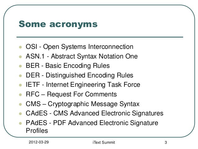 Pades Signatures In Itext And The Road Ahead 